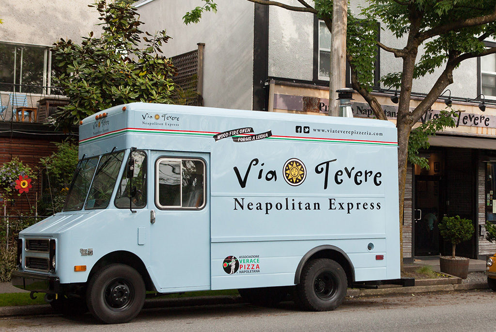 Via Tevere Napoletana Wood Fired Food Truck In Vancouver